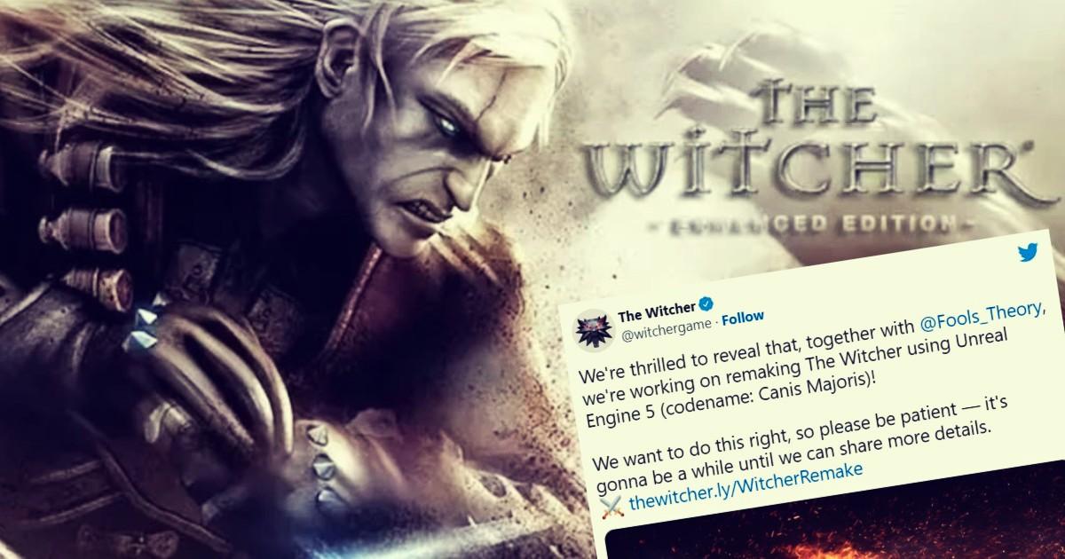 CD PROJEKT łączy siły z 11 bit studios, aby stworzyć remake gry Wiedźmin - projekt zrealizuje ...